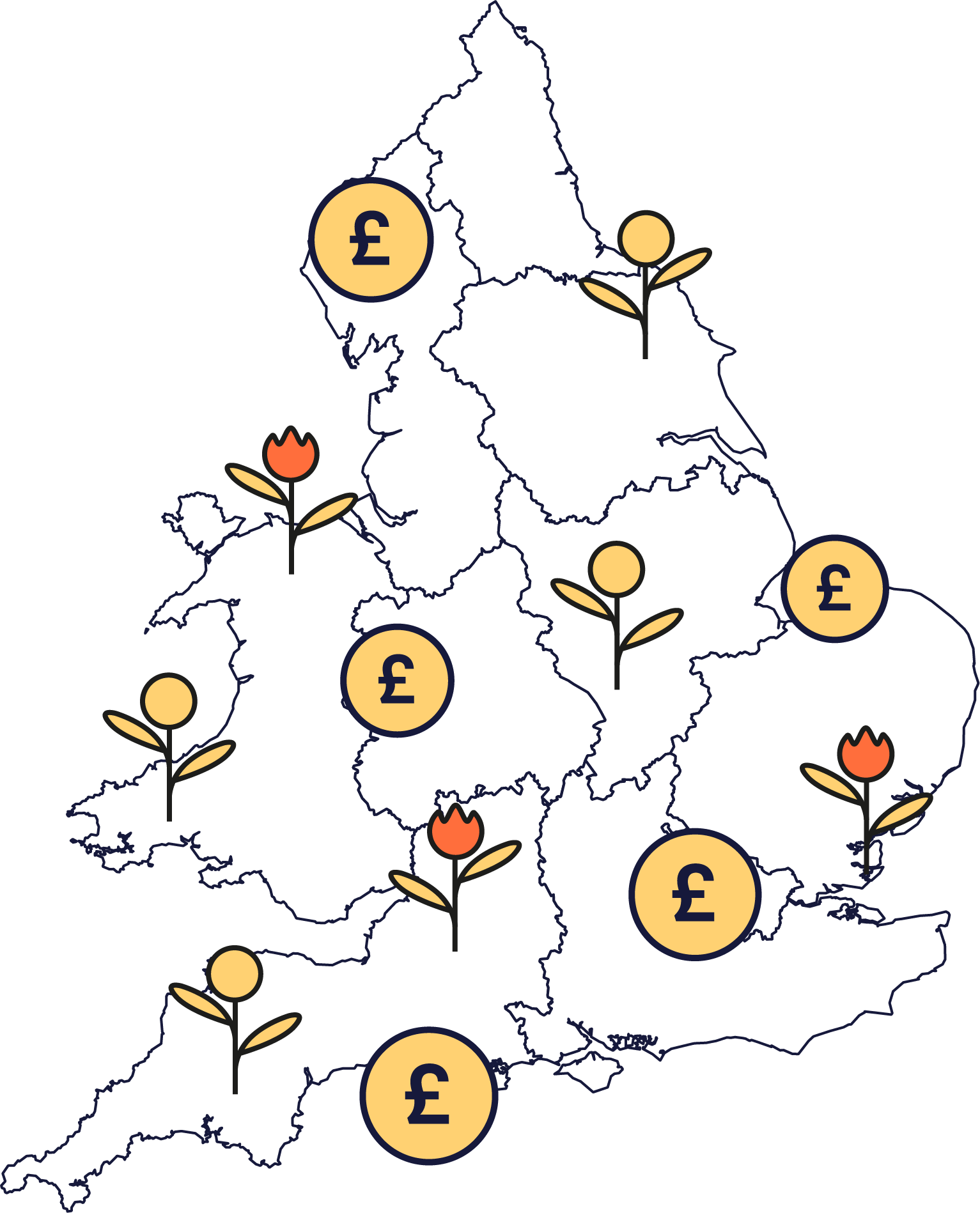 Find the locations with the highest rental yields with our calculator